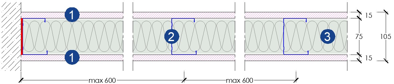 DA 105/75 LR F | Gyproc
